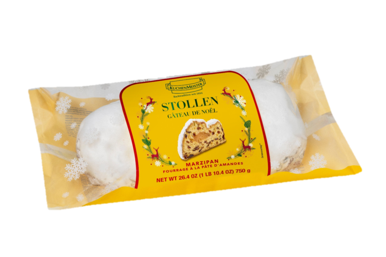 Edel Marzipan Stollen mit Rosinen - Kuchenmeister